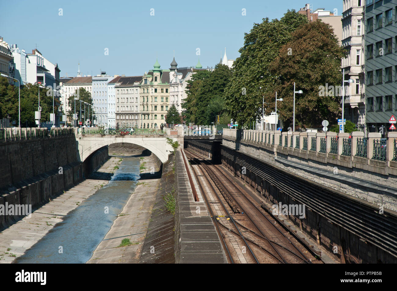 Wien wiental wienfluss hi-res stock photography and images - Alamy