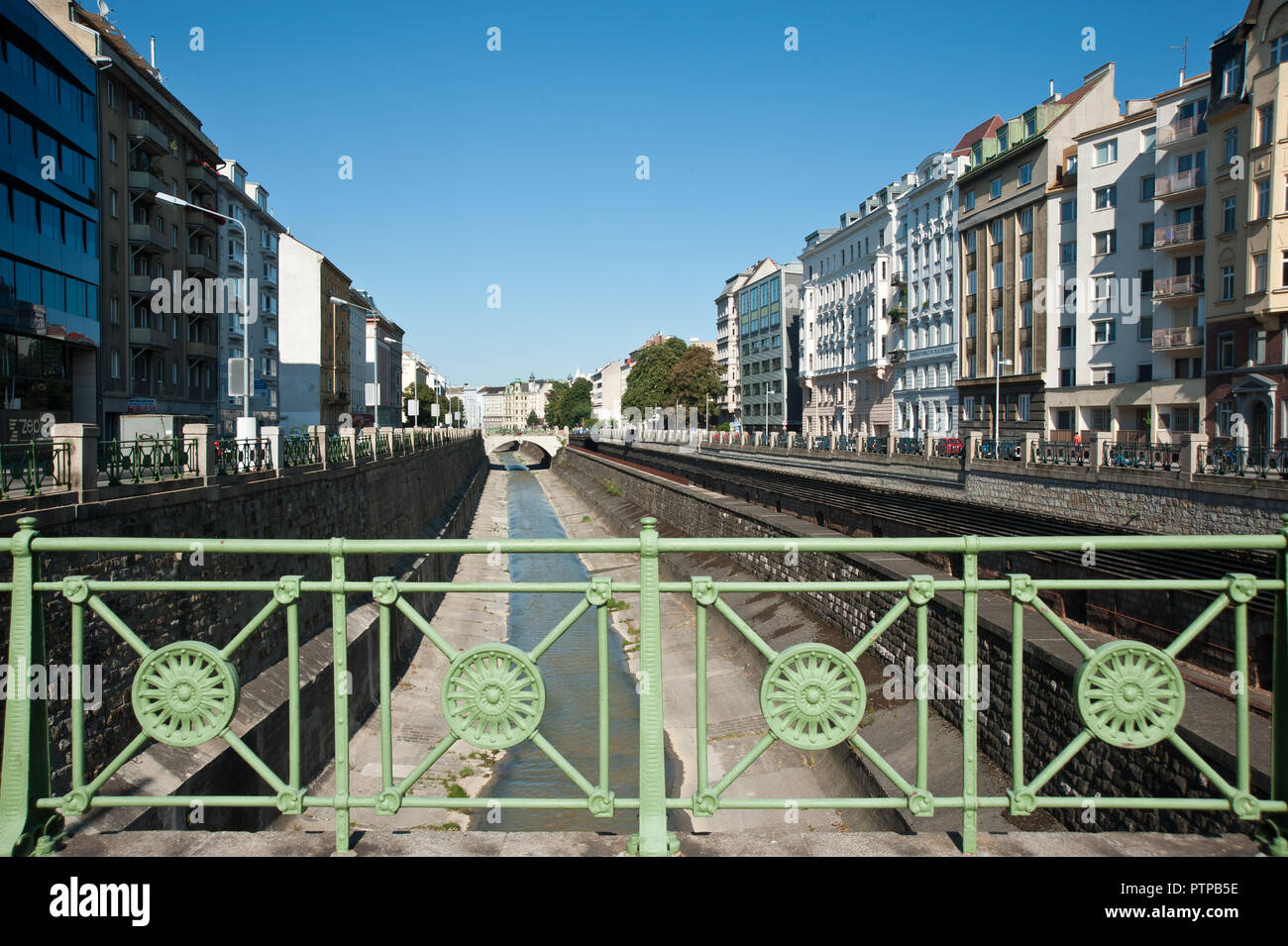 Wien, Wiental, Wienfluss Stock Photo - Alamy