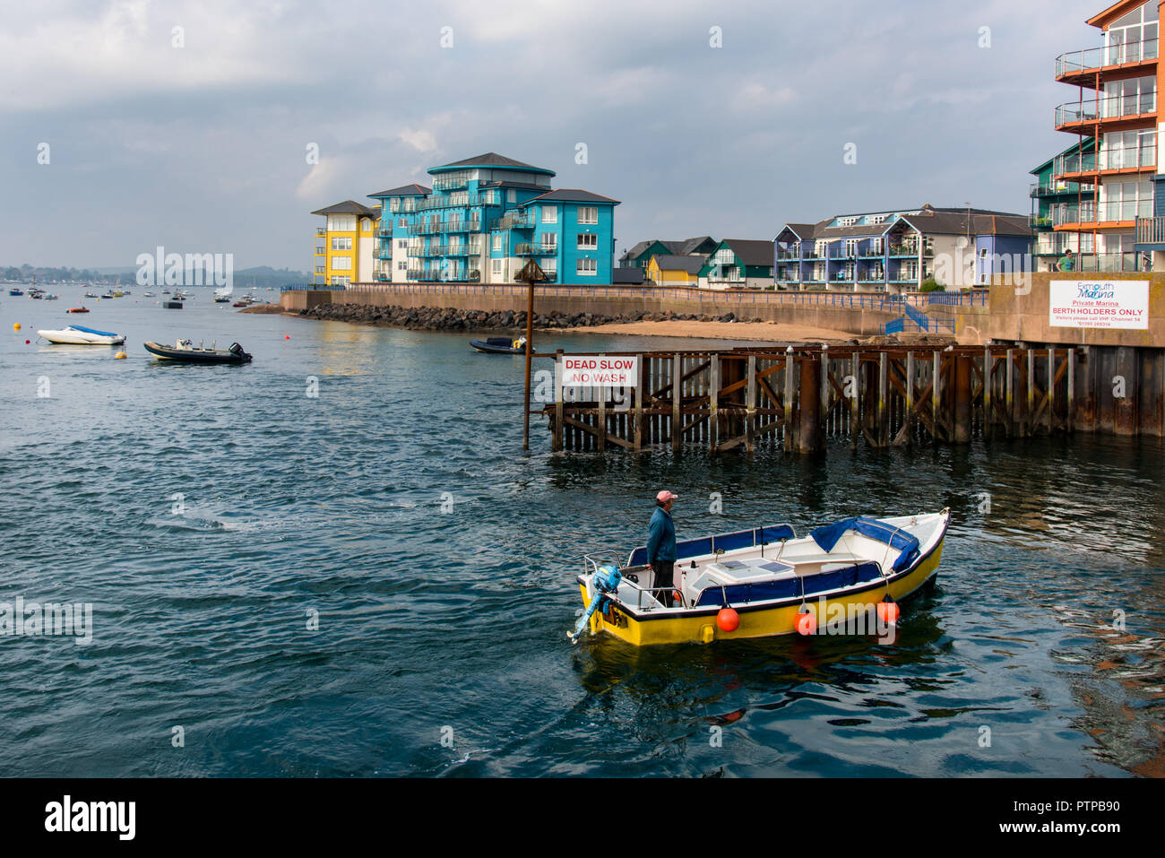 Exe estuary exmouth boat hi-res stock photography and images - Alamy