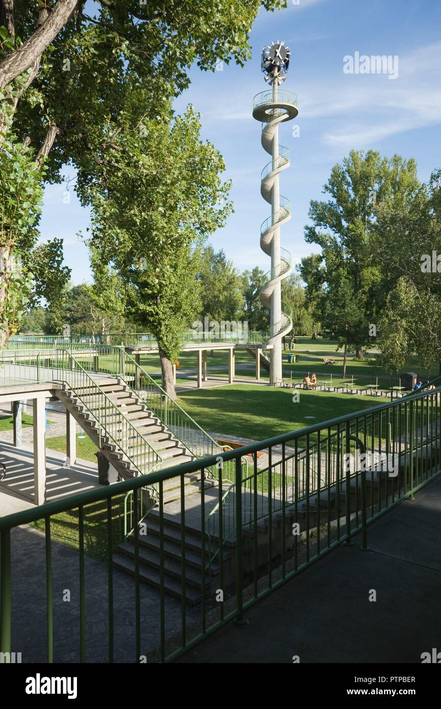 Wien, Strandbad Gänsehäufl an der Alten Donau Stock Photo - Alamy