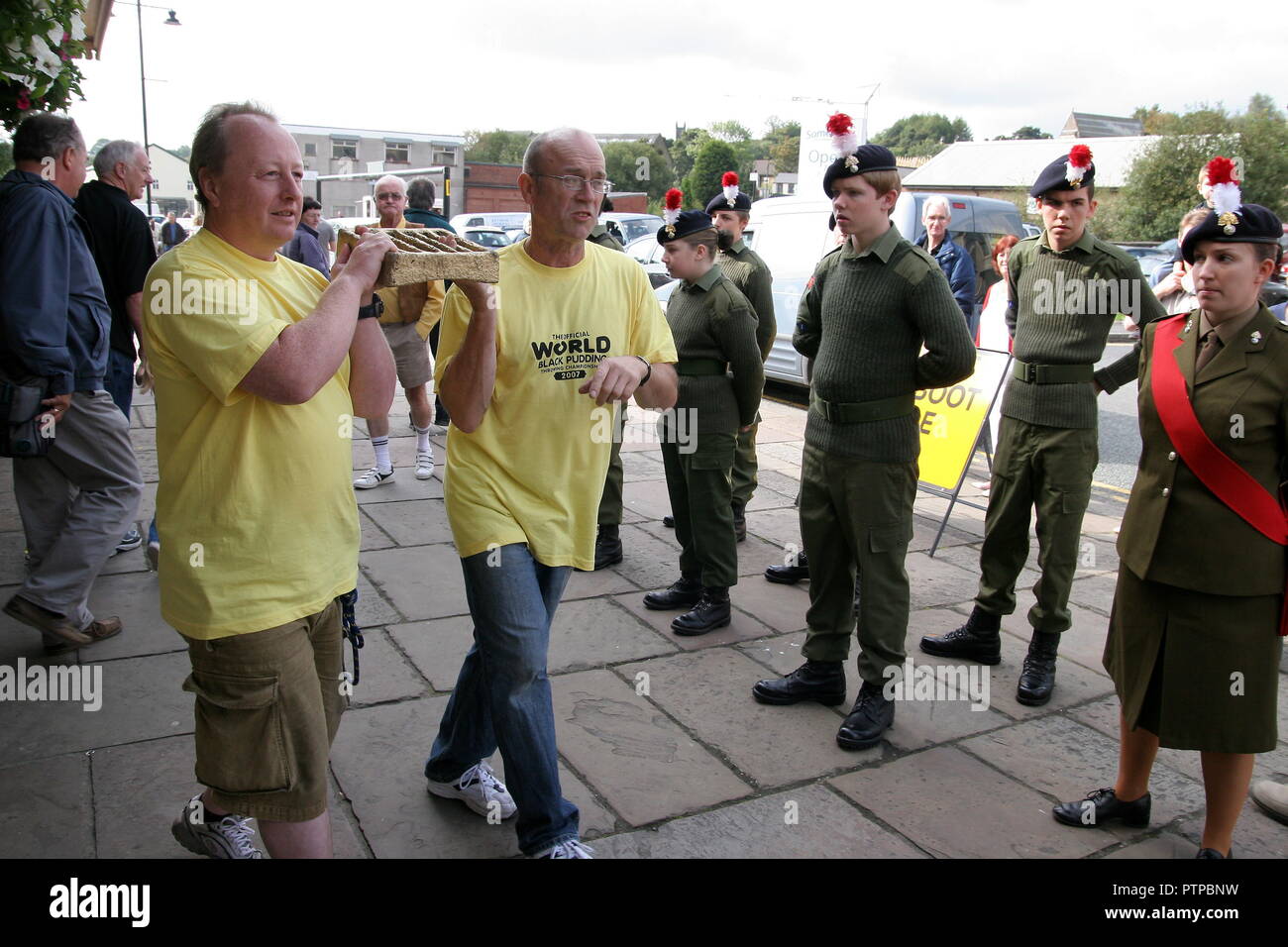 Ramsbottom black pudding lancashire hi-res stock photography and images ...