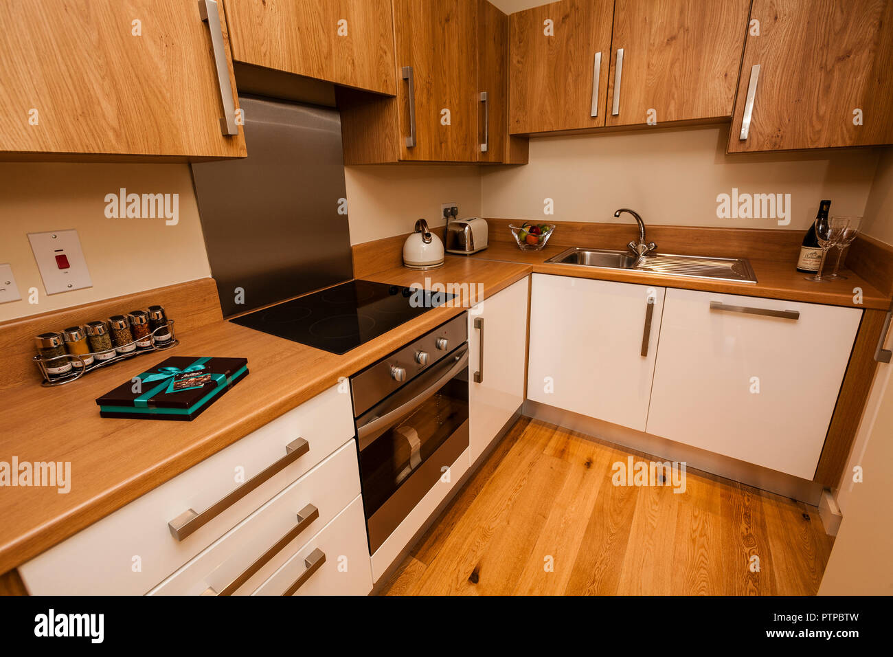 Modern kitchen interior Stock Photo - Alamy