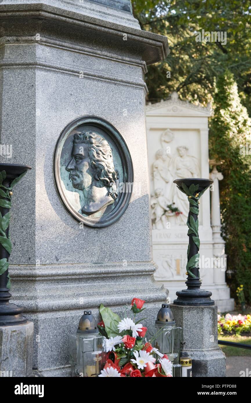 Mozart tombstone hi-res stock photography and images - Alamy