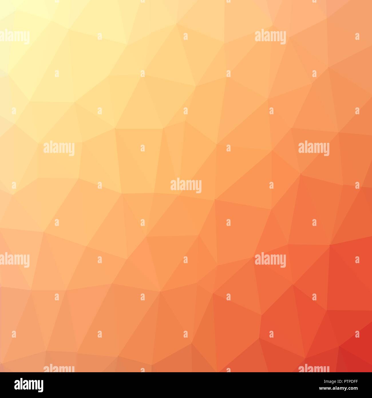 Orange Polygonal Background. Rumpled Triangular Pattern. Low Poly Texture. Origami Style Stock ...
