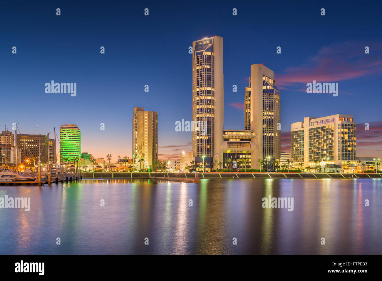 Downtown Corpus Christi Texas High Resolution Stock Photography and ...