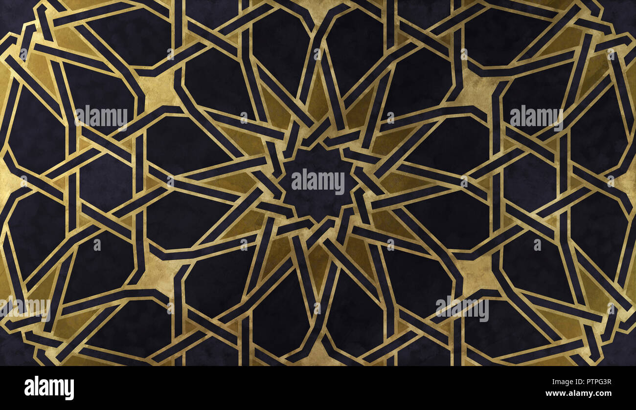 Background design illustration based on traditional oriental graphic ...