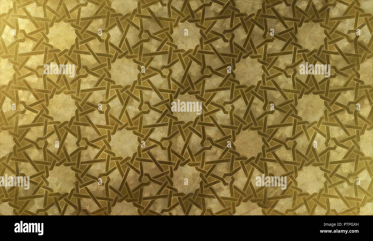 Background design based on traditional oriental graphic motifs. Islamic ...