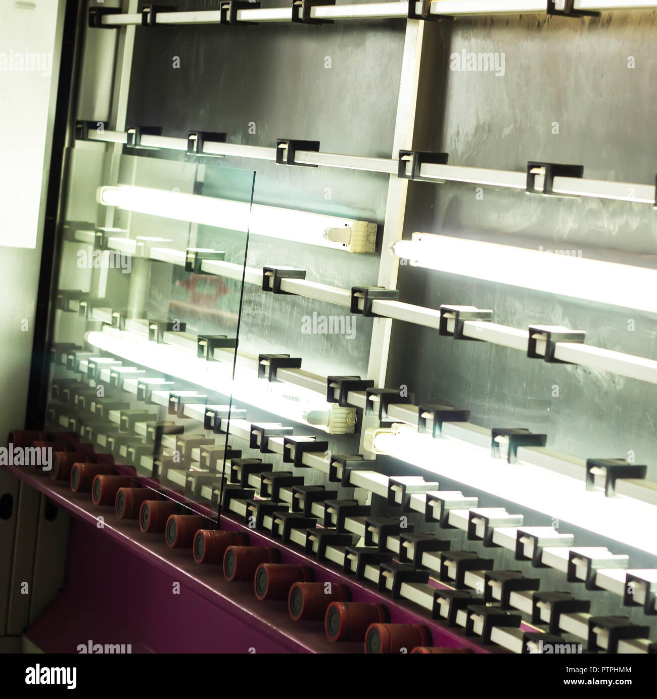 Production of PVC windows and double-glazed windows, a line for washing ...