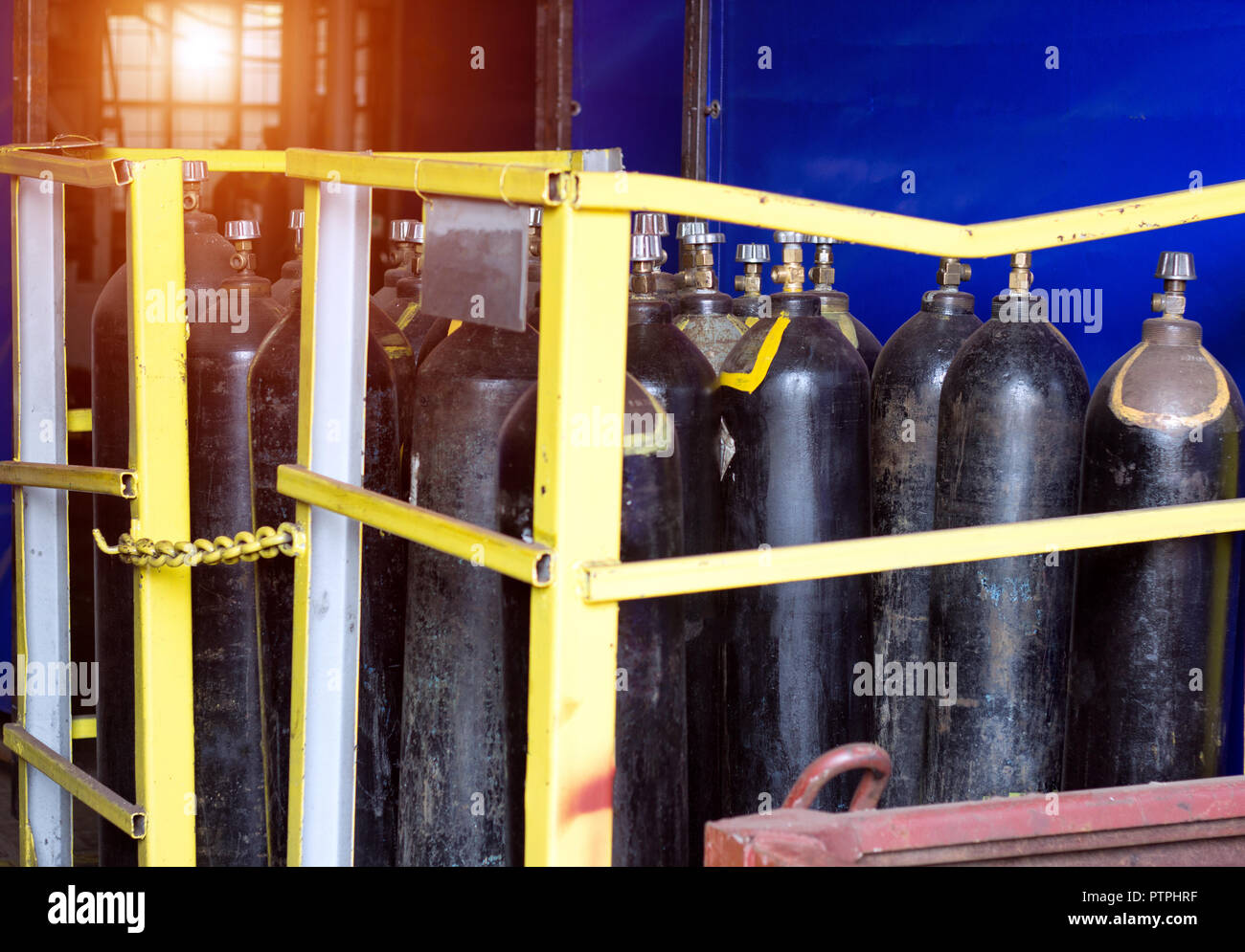 Oxygen storage tank hi-res stock photography and images - Alamy