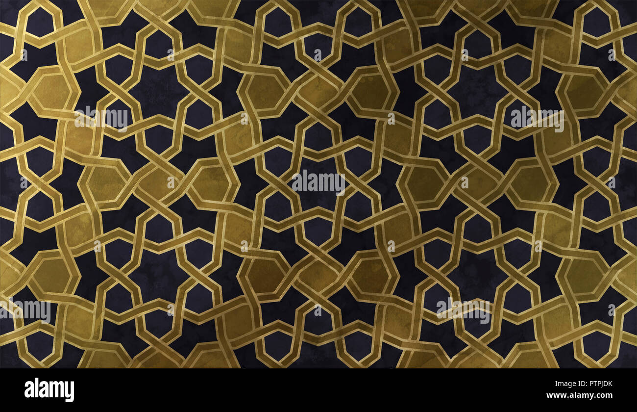 Background design based on traditional oriental graphic motifs. Islamic ...