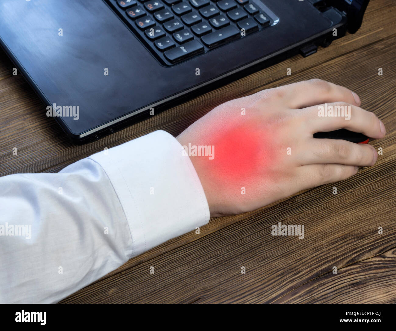 Man exercise hand mouse hi-res stock photography and images - Alamy