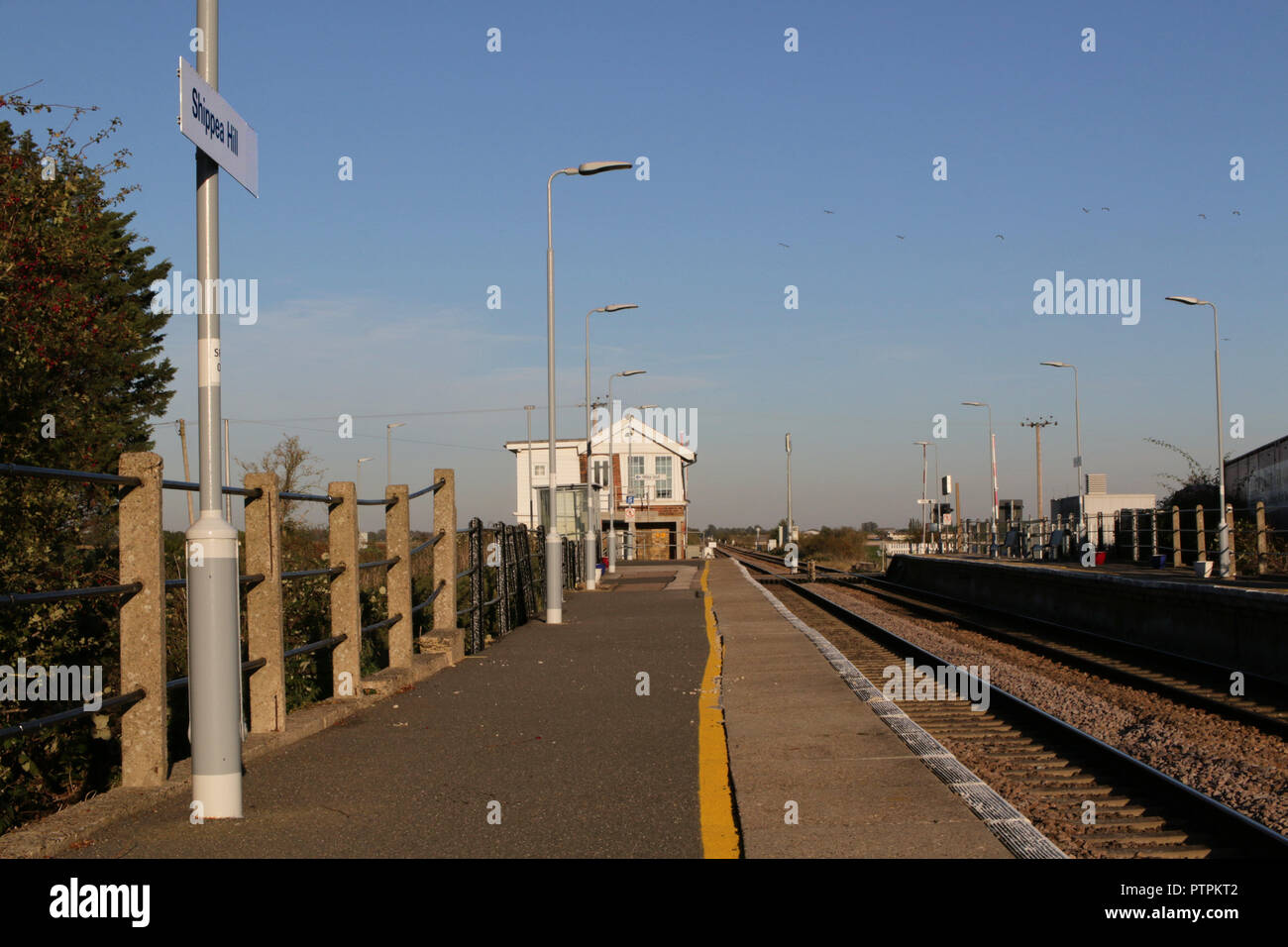 Shippea Hill station in Suffolk is one of the least used railway ...