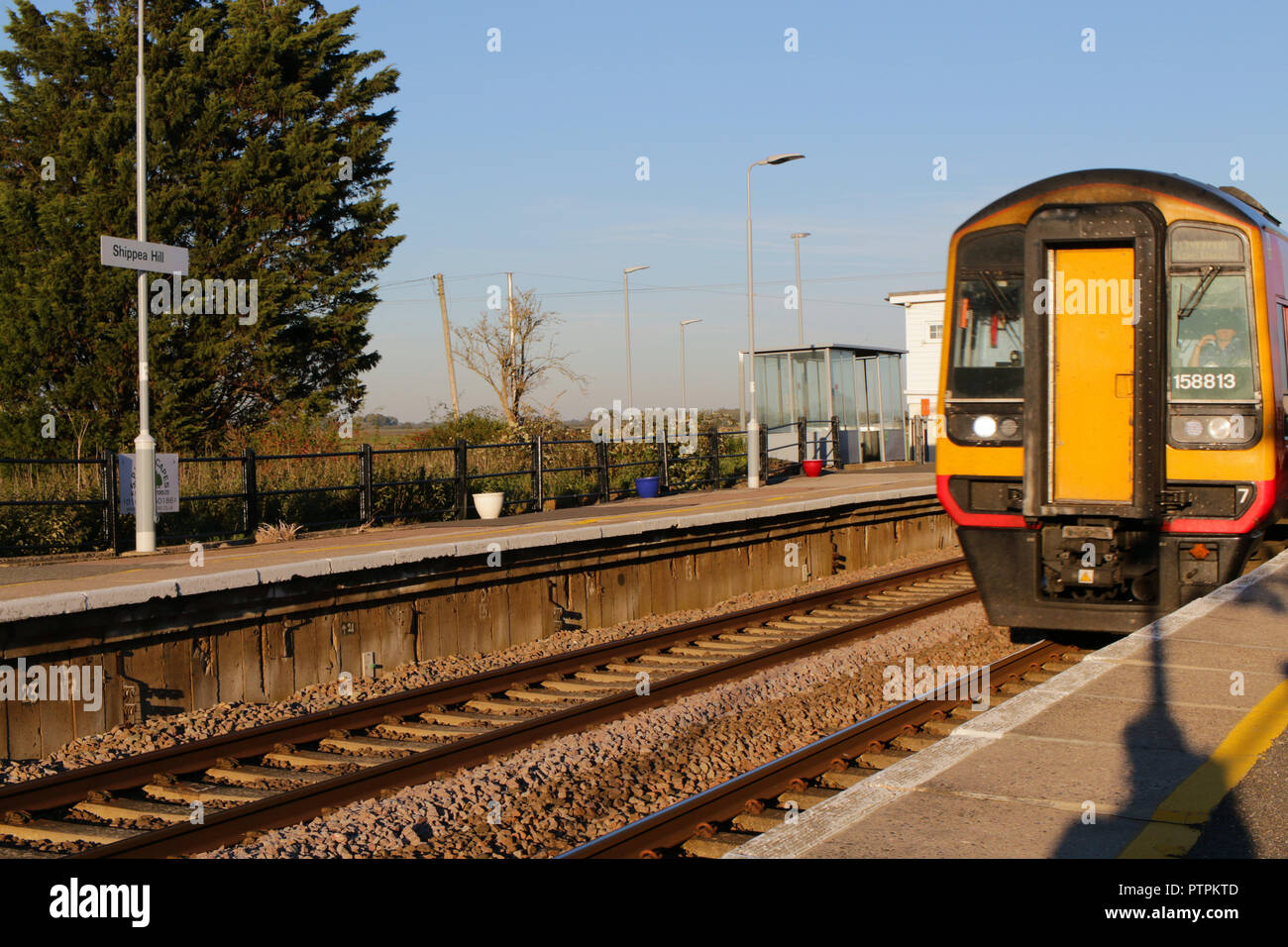 Shippea Hill station in Suffolk is one of the least used railway ...