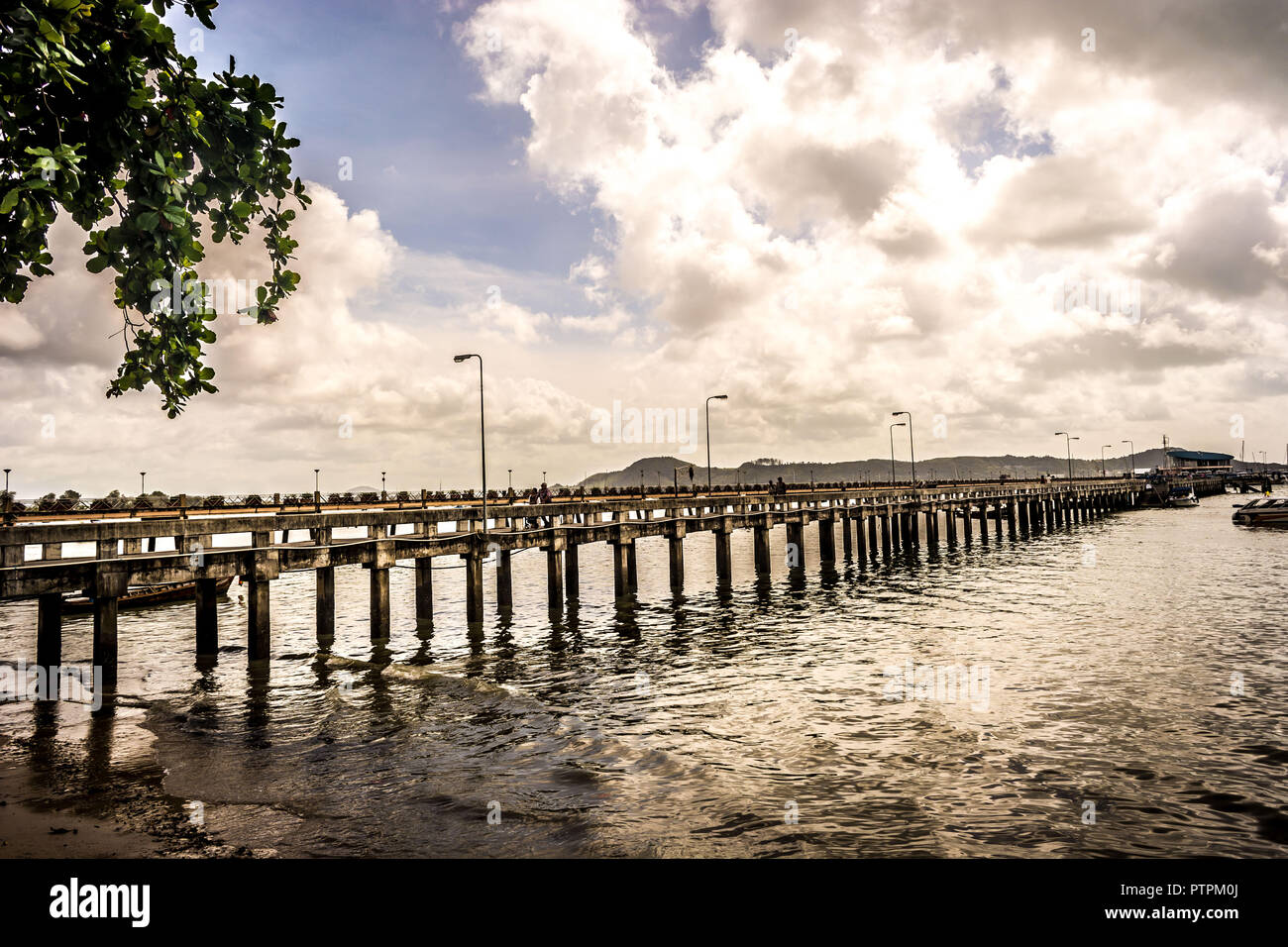 Bridge in Phuket Thailand on the way to Banana Beach Stock Photo - Alamy