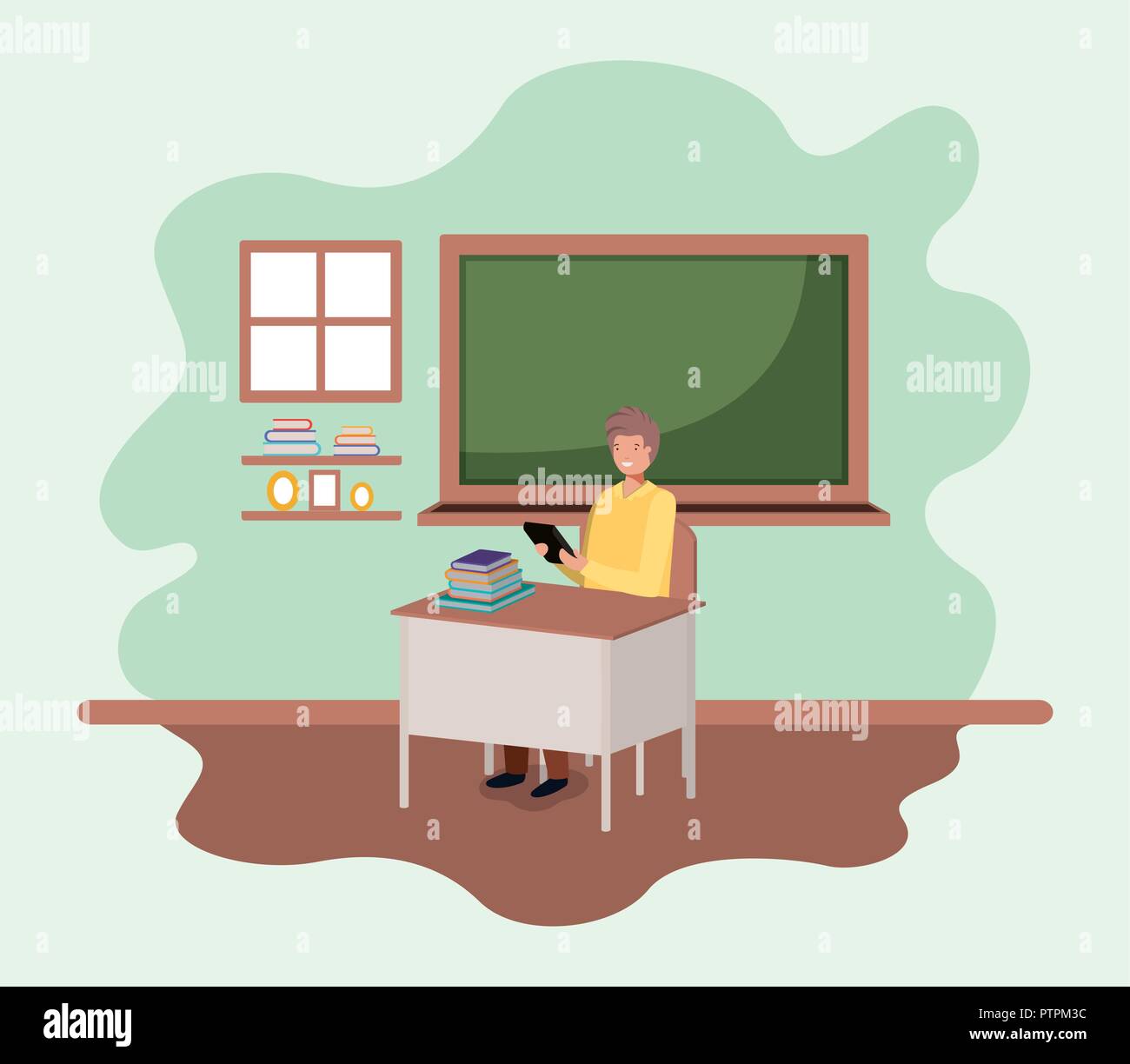 Secondary teacher Stock Vector Images - Alamy