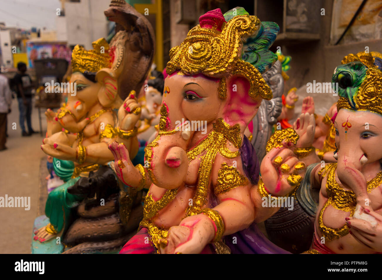 Pottery town India during Ganesh Chaturthi Stock Photo - Alamy