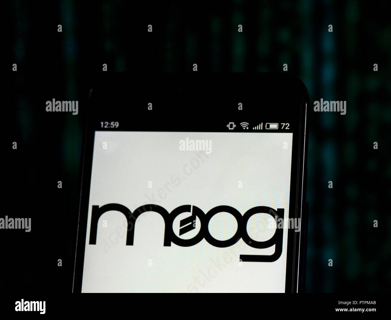 Moog logo hi-res stock photography and images - Alamy