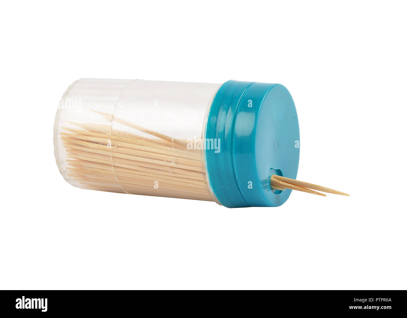 Toothpick box on white background Stock Photo - Alamy