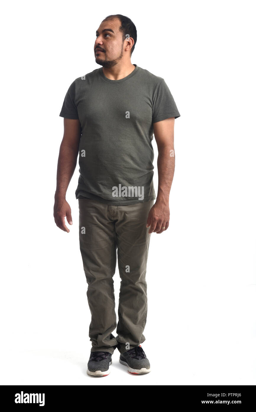 Handsome serious latin man Cut Out Stock Images & Pictures - Alamy