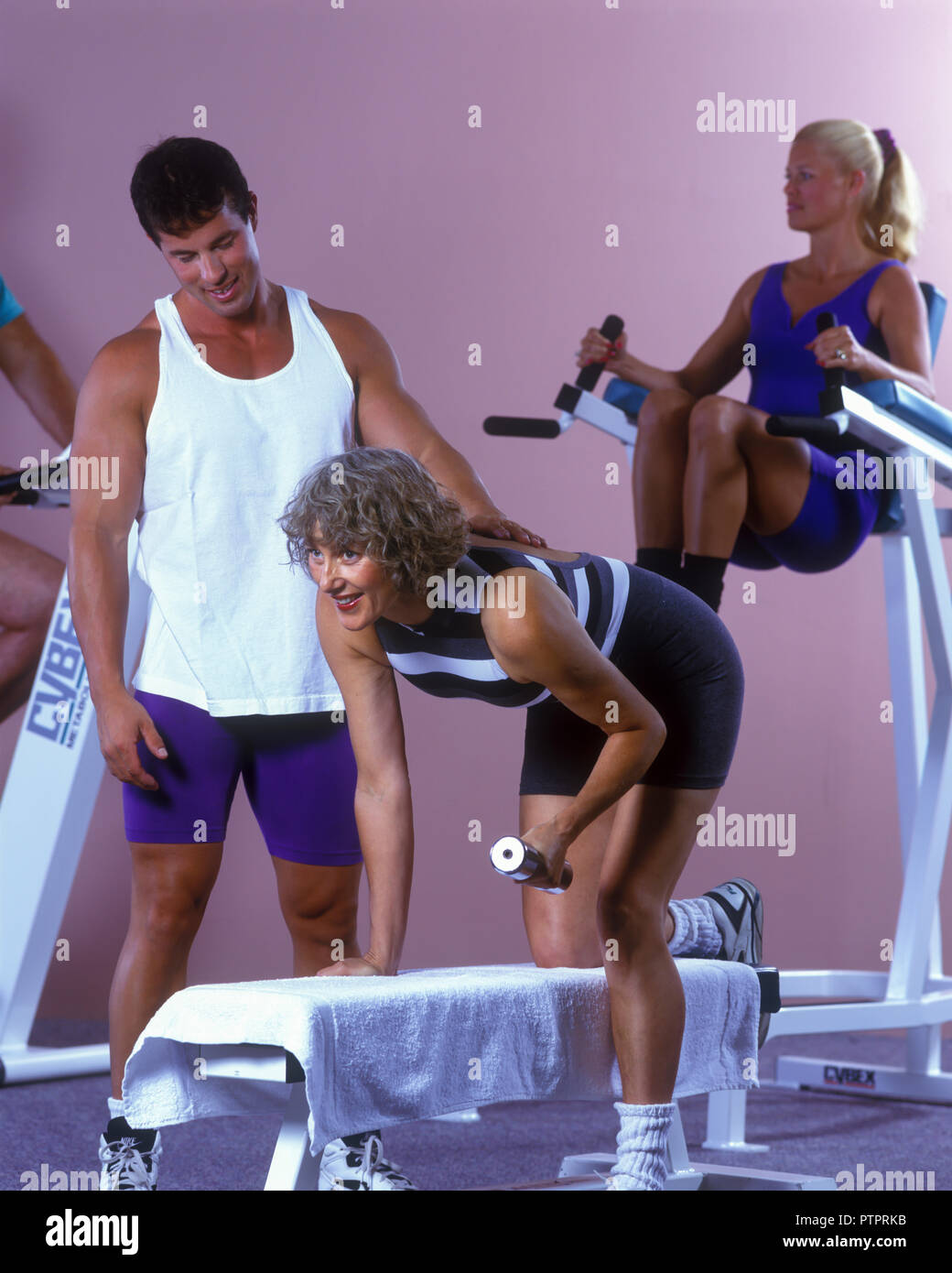 Sport woman 90s hi-res stock photography and images - Alamy
