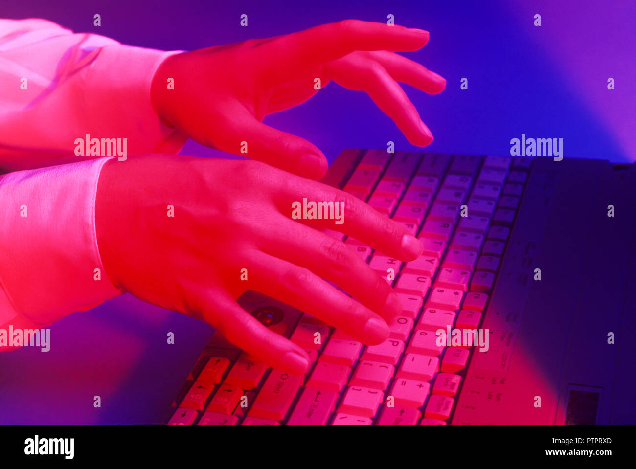1990s laptop hi-res stock photography and images - Alamy