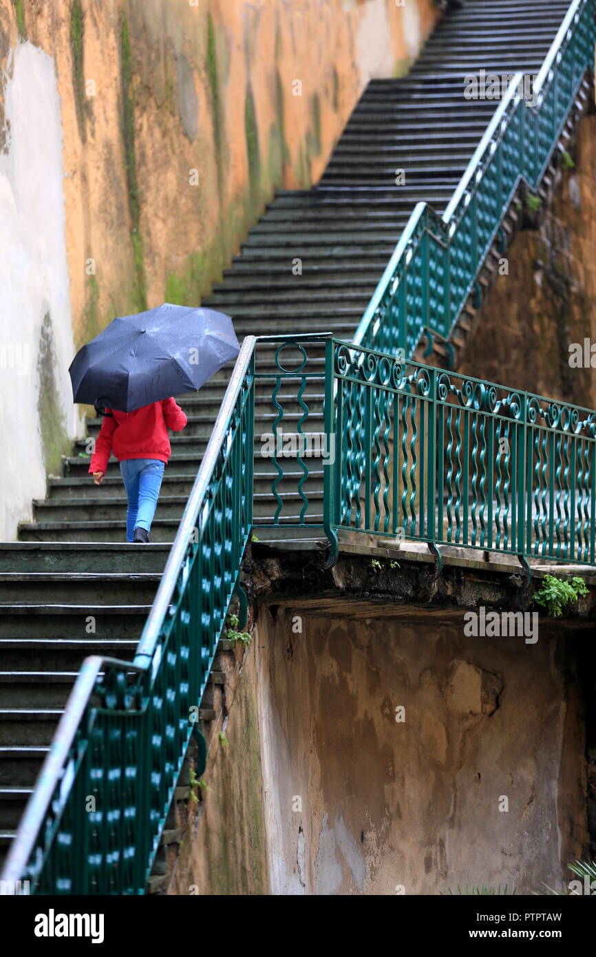 Stairs of Grasse,Alpes Maritimes, 06, PACA, France Stock Photo - Alamy