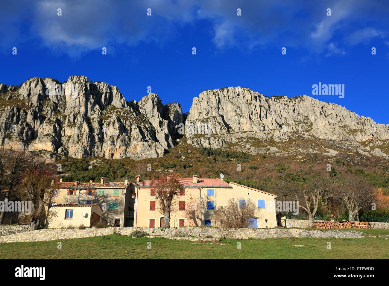 Plaine de Caille, Alpes Maritimes, 06, PACA, France Stock Photo - Alamy