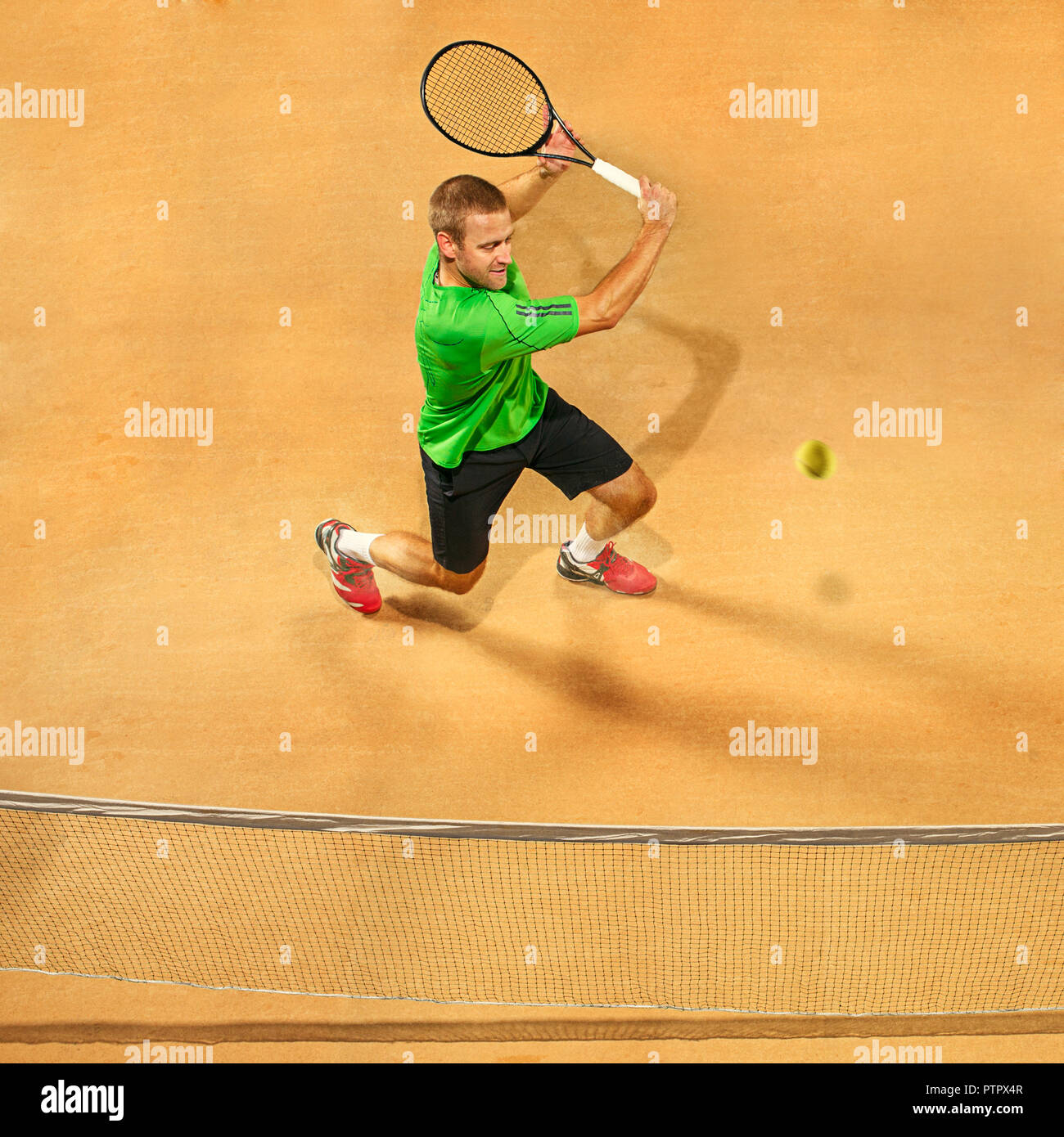 I am saving this ball now. Player lunge, game of defense. The one ...