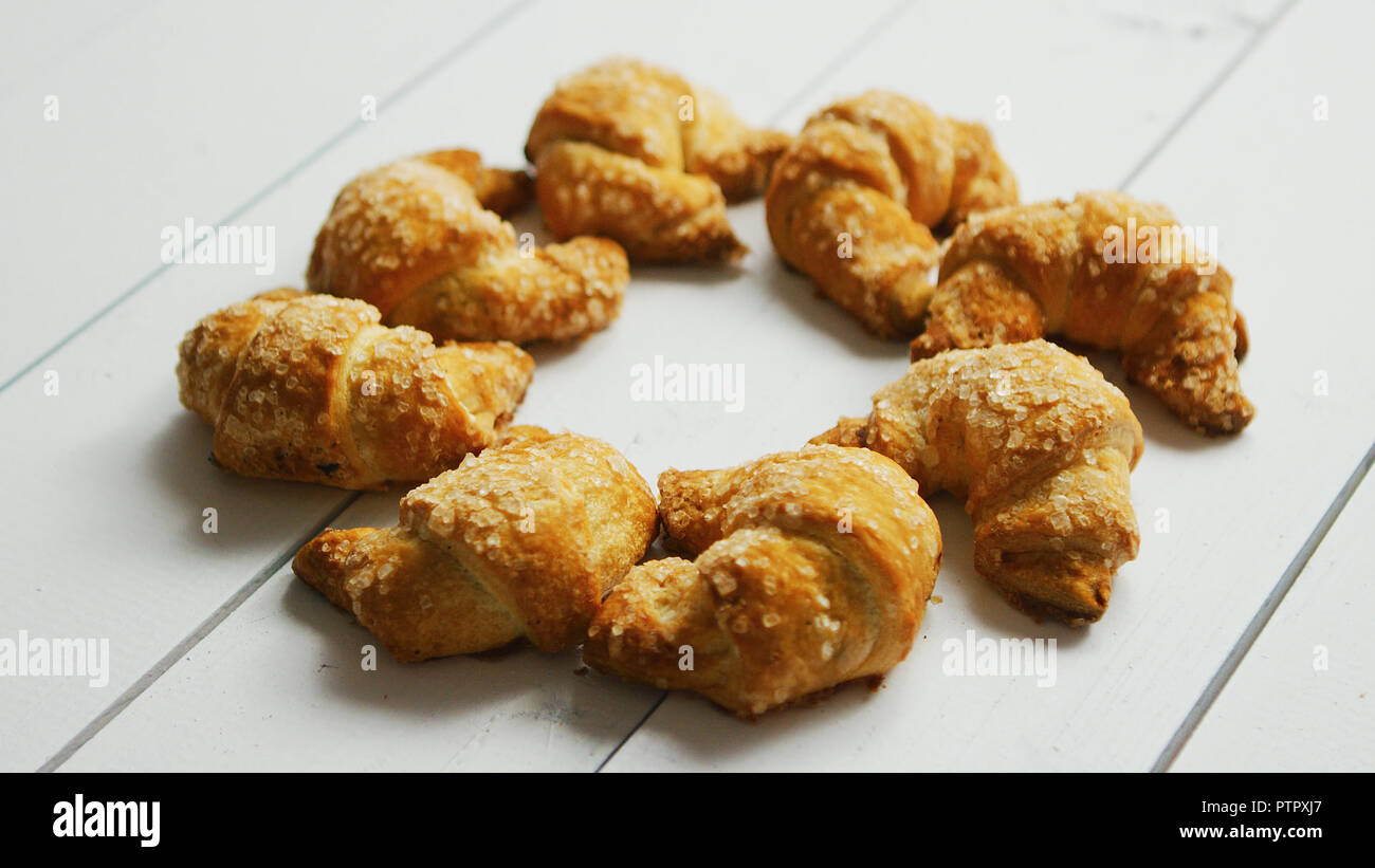 Circle croissant hi-res stock photography and images - Alamy