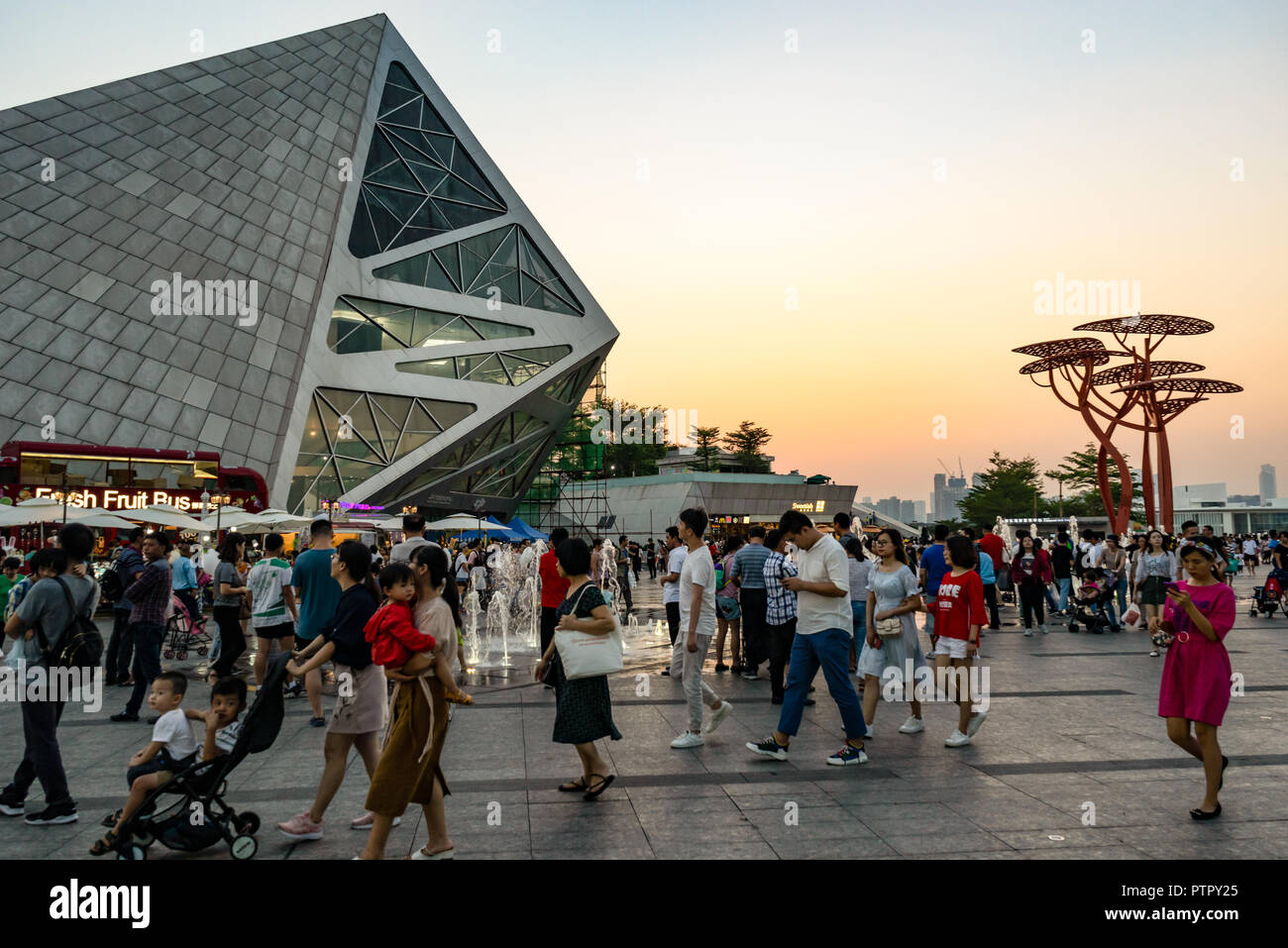 OCT Harbour, a famous tourist attraction in Shenzhen, China (formerly ...