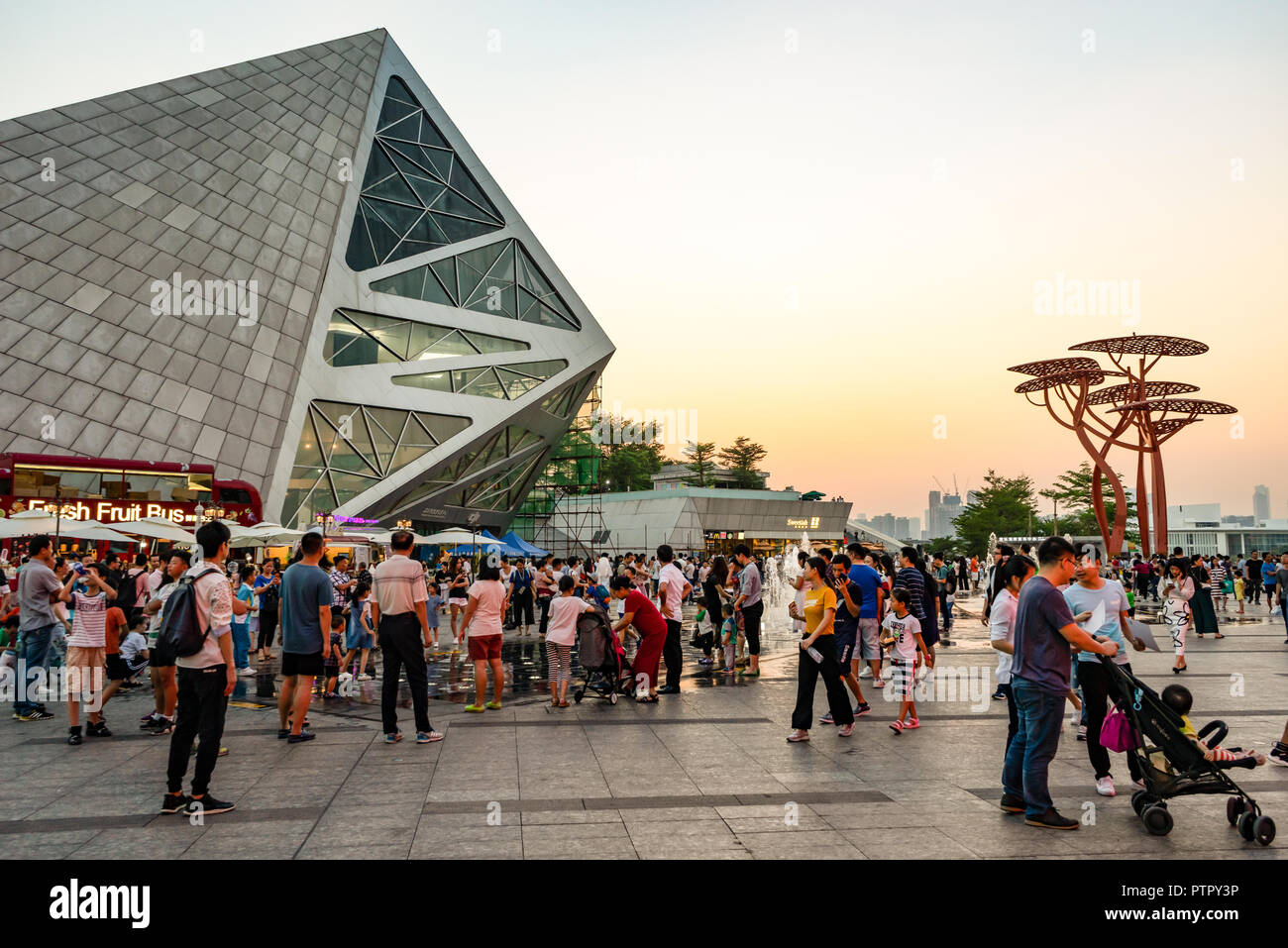 OCT Harbour, a famous tourist attraction in Shenzhen, China (formerly ...