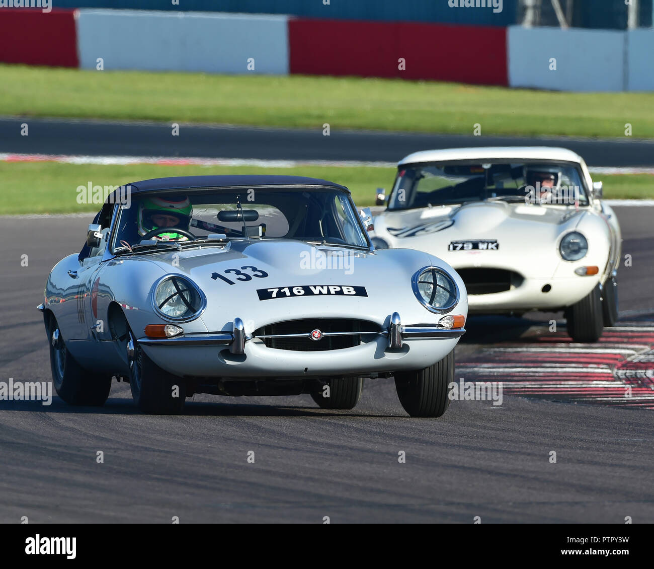 Jon Minshaw, Phil Keen, Jaguar E-Type, Jaguar Classic Challenge, pre-66 ...