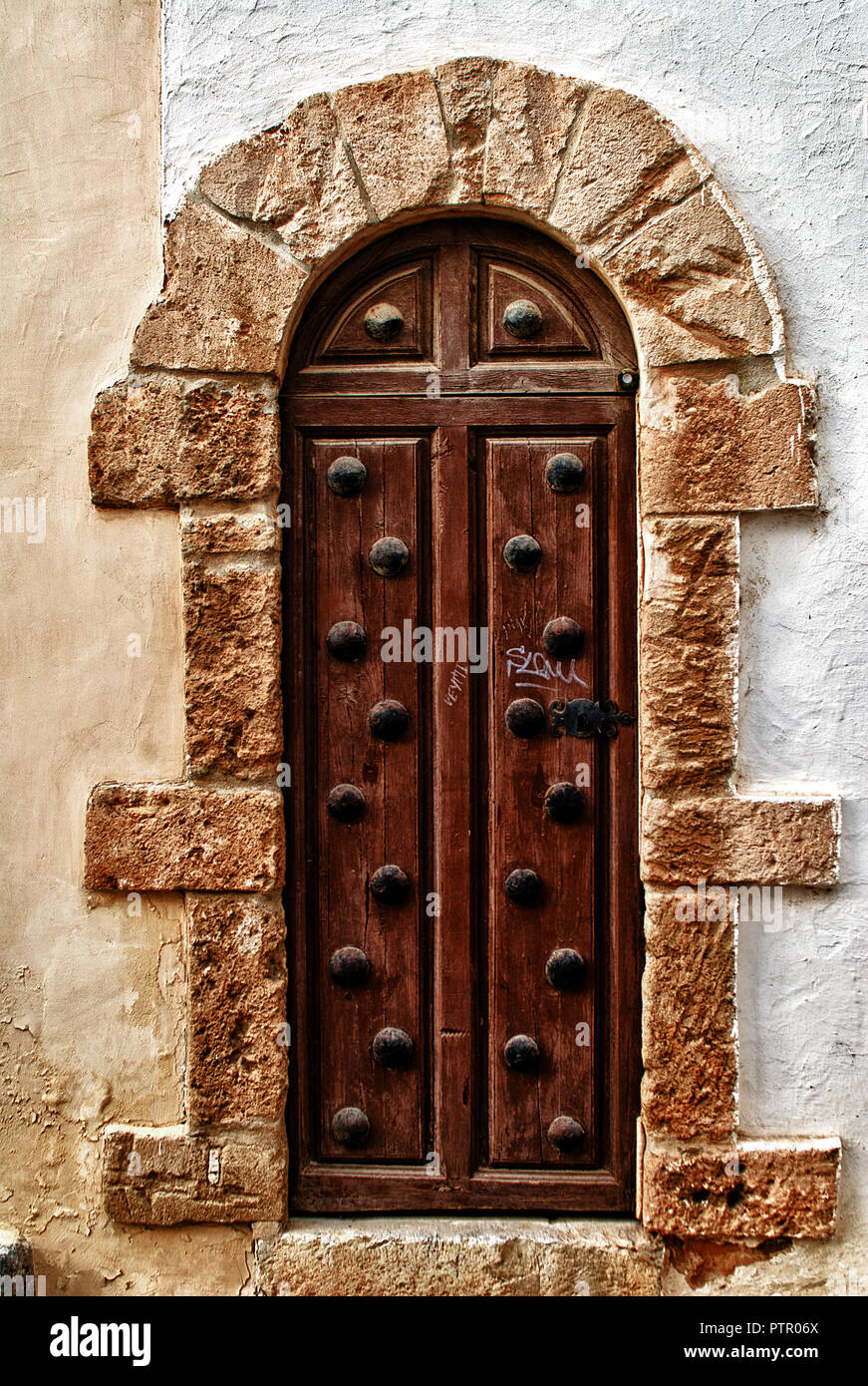 Door of Ibiza Stock Photo - Alamy