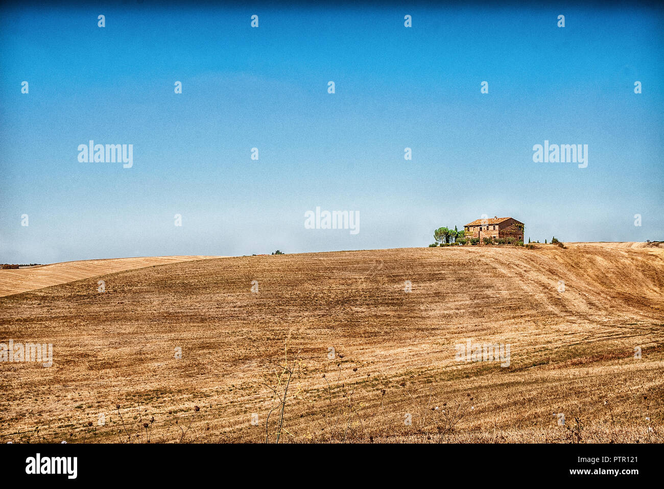 Brown hill house farm hi-res stock photography and images - Alamy