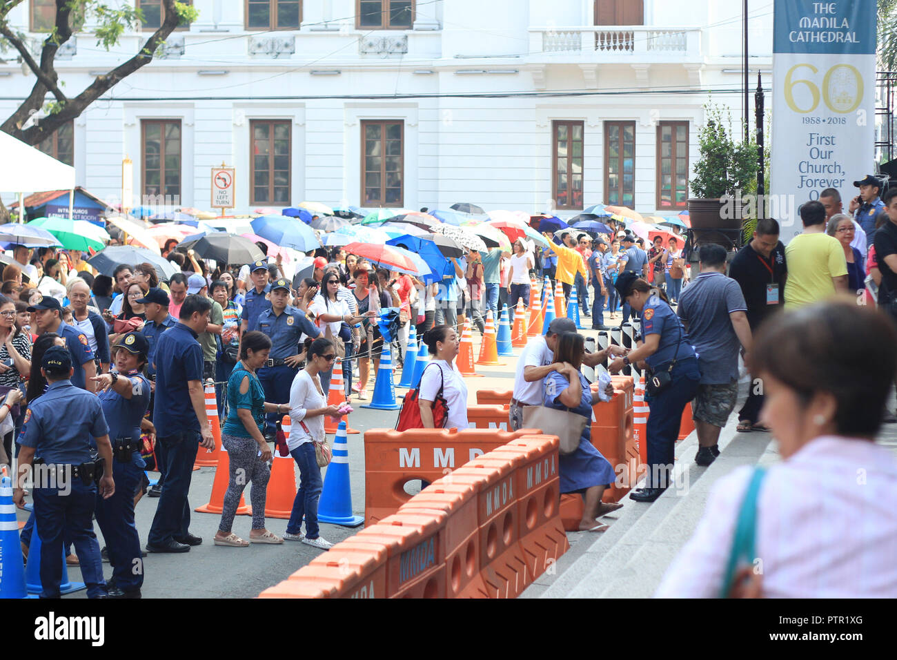 Manila, Philippines. 10th Oct, 2018. The incorrupt heart of catholic ...
