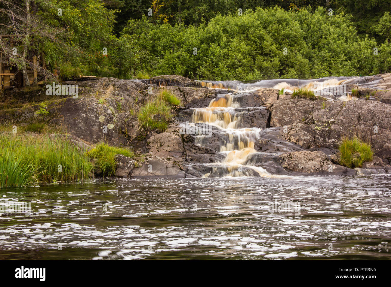 Ruskeala waterfalls hi-res stock photography and images - Alamy