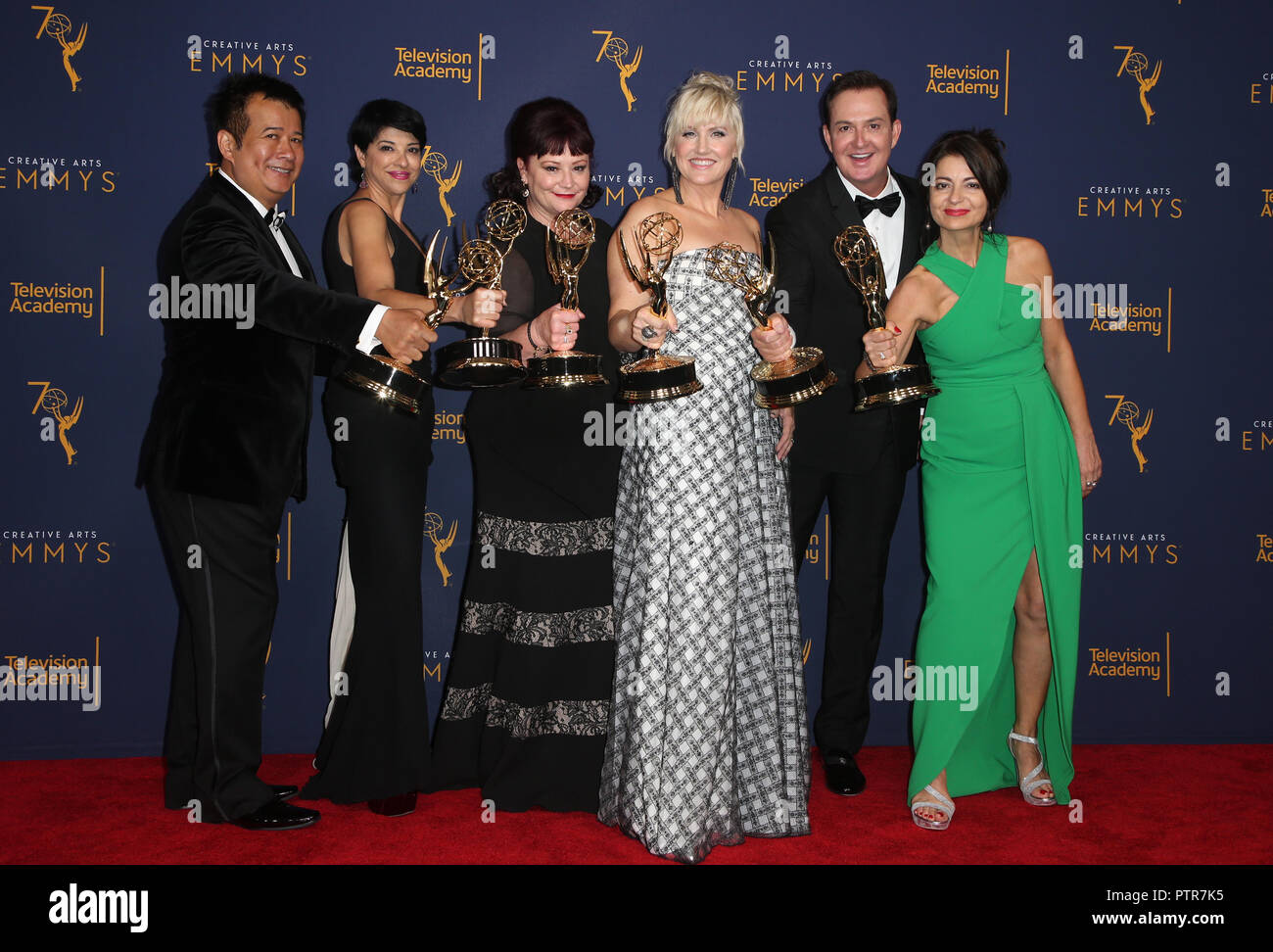 2018 Creative Arts Emmy Awards - Press Room Day 1 Featuring: Tym ...
