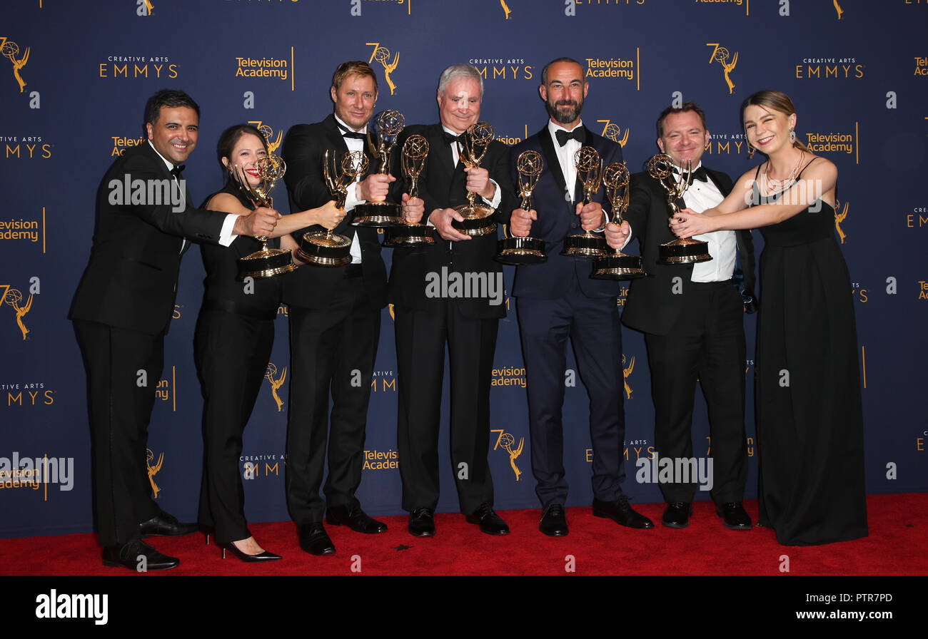 2018 Creative Arts Emmy Awards - Press Room Day 1 Featuring: Kent ...