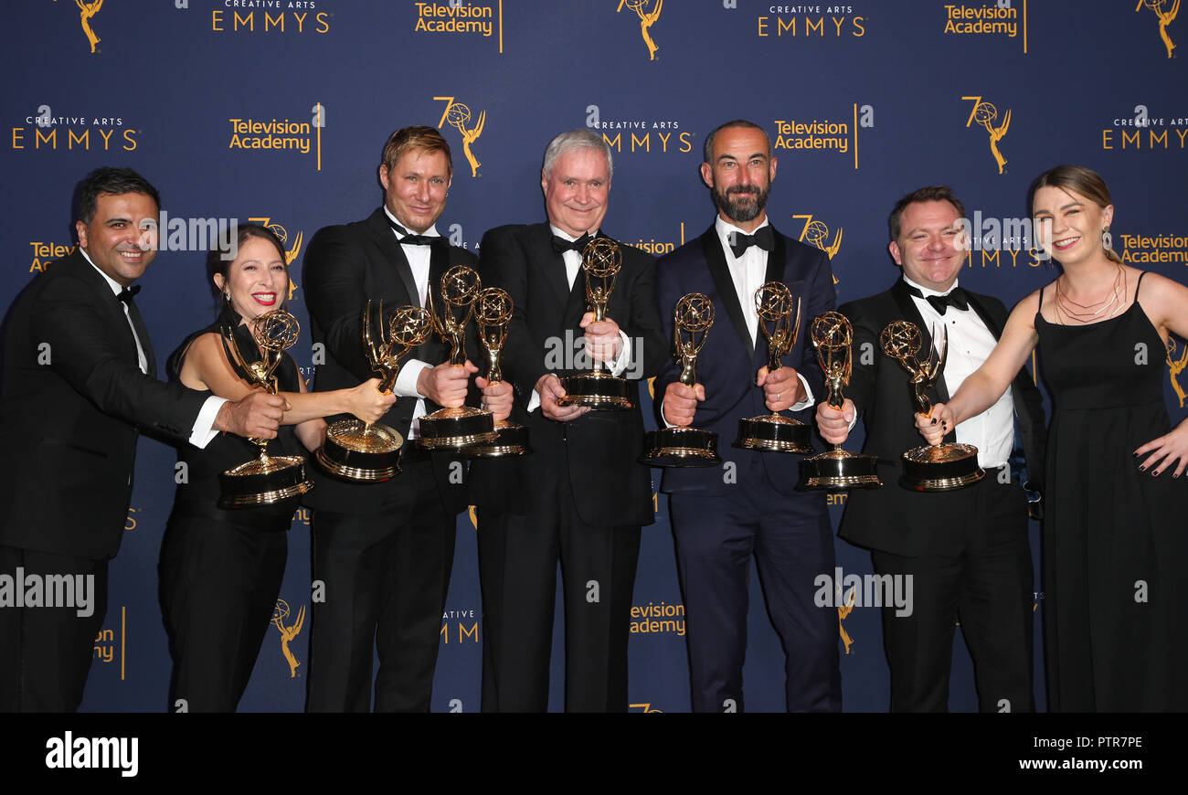 2018 Creative Arts Emmy Awards - Press Room Day 1 Featuring: Kent ...