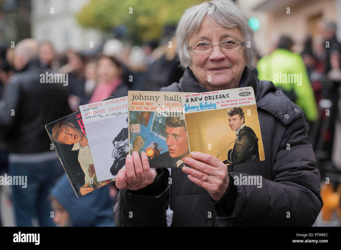 Johnny hallyday fans hi-res stock photography and images - Alamy