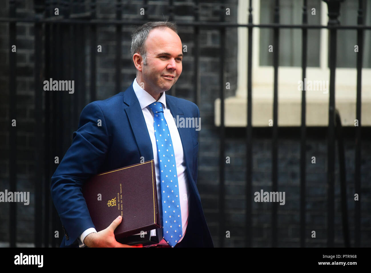 Prime Minister Theresa May Chief of Staff Gavin Barwell in Downing ...