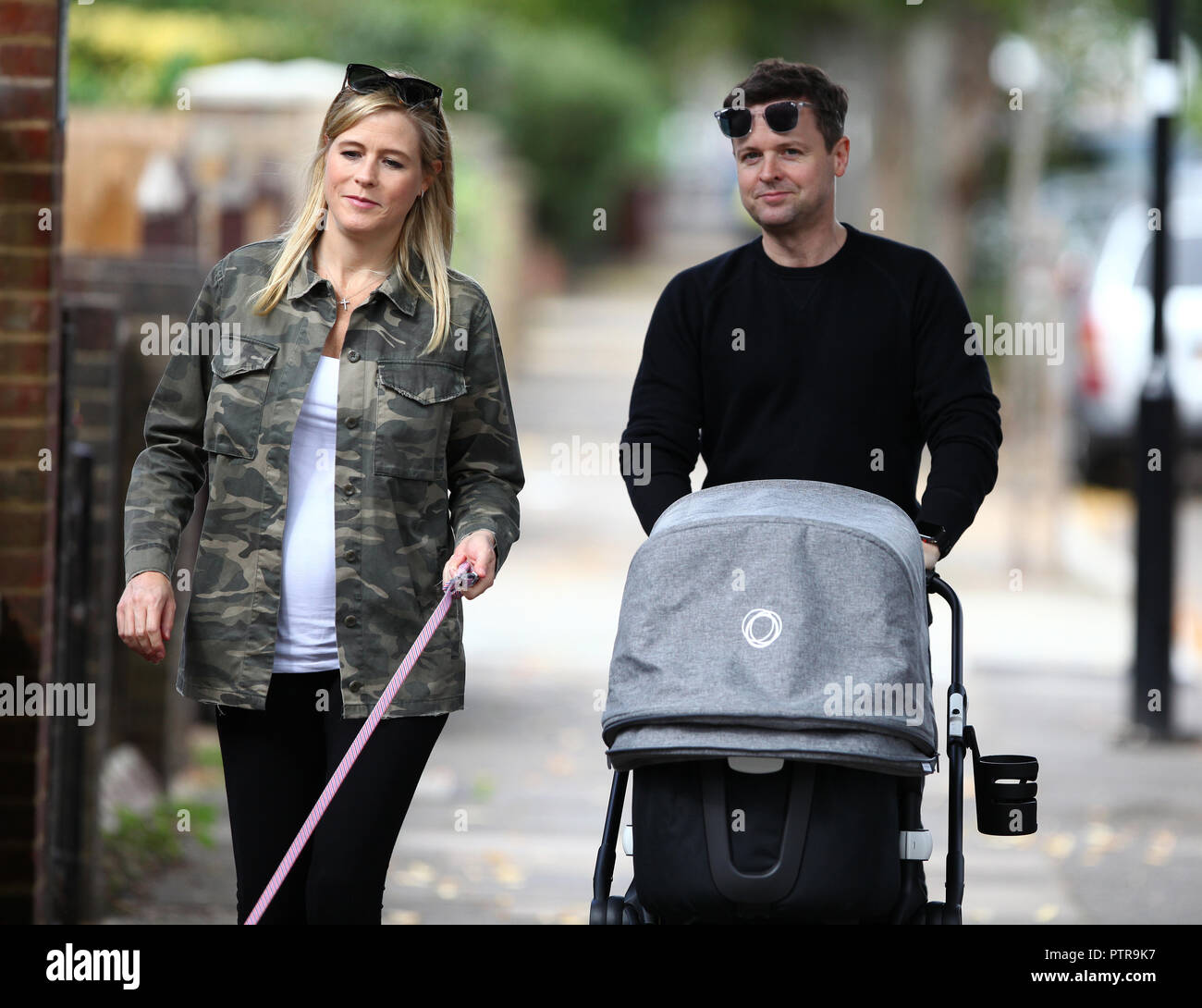 Declan Donnelly and Ali Astall take their baby daughter out. Featuring ...