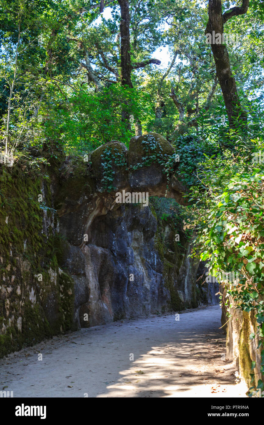 Beautiful Stone bridge surrounded by Stock Photo - Alamy