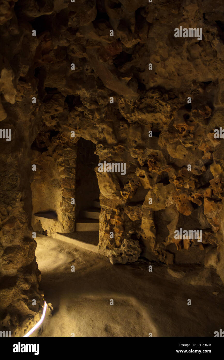 Inside a cave Stock Photo - Alamy