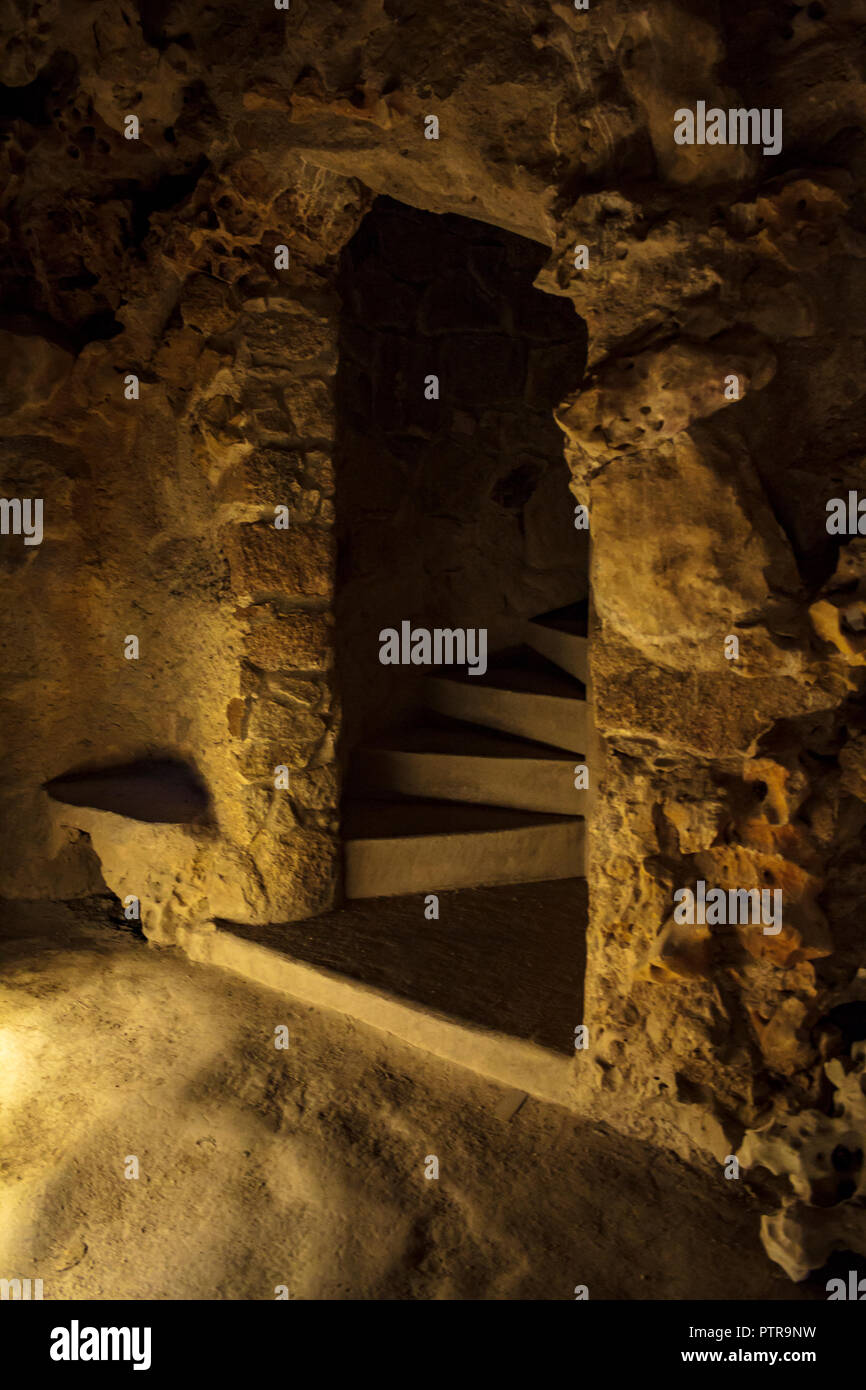 Inside a cave Stock Photo - Alamy