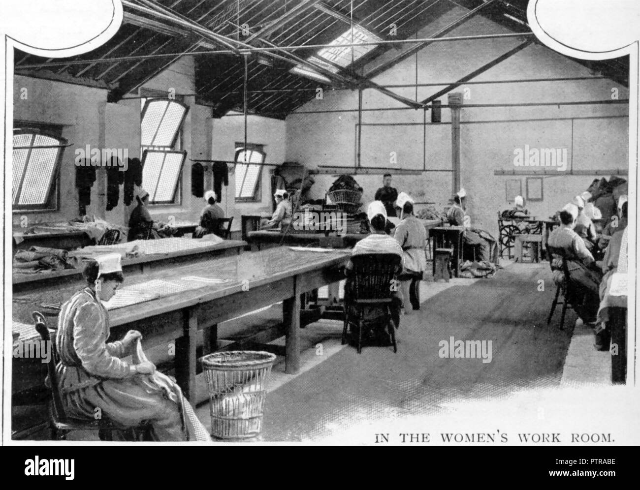 PENTONVILLE WOMENS PRISON, north London, about 1910 Stock Photo - Alamy