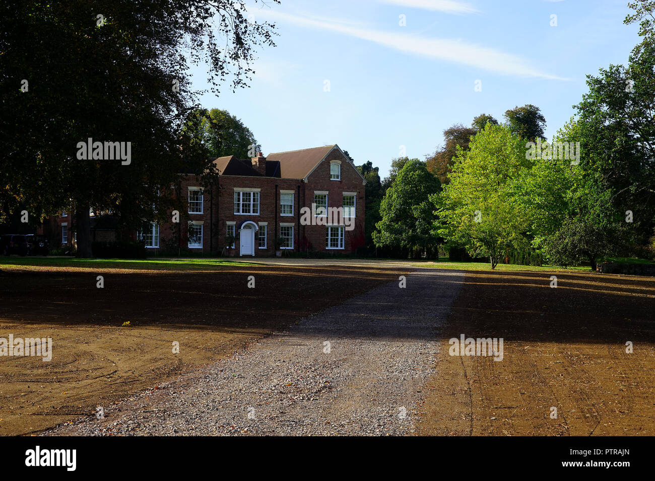 The modern Steventon Manor Stock Photo - Alamy