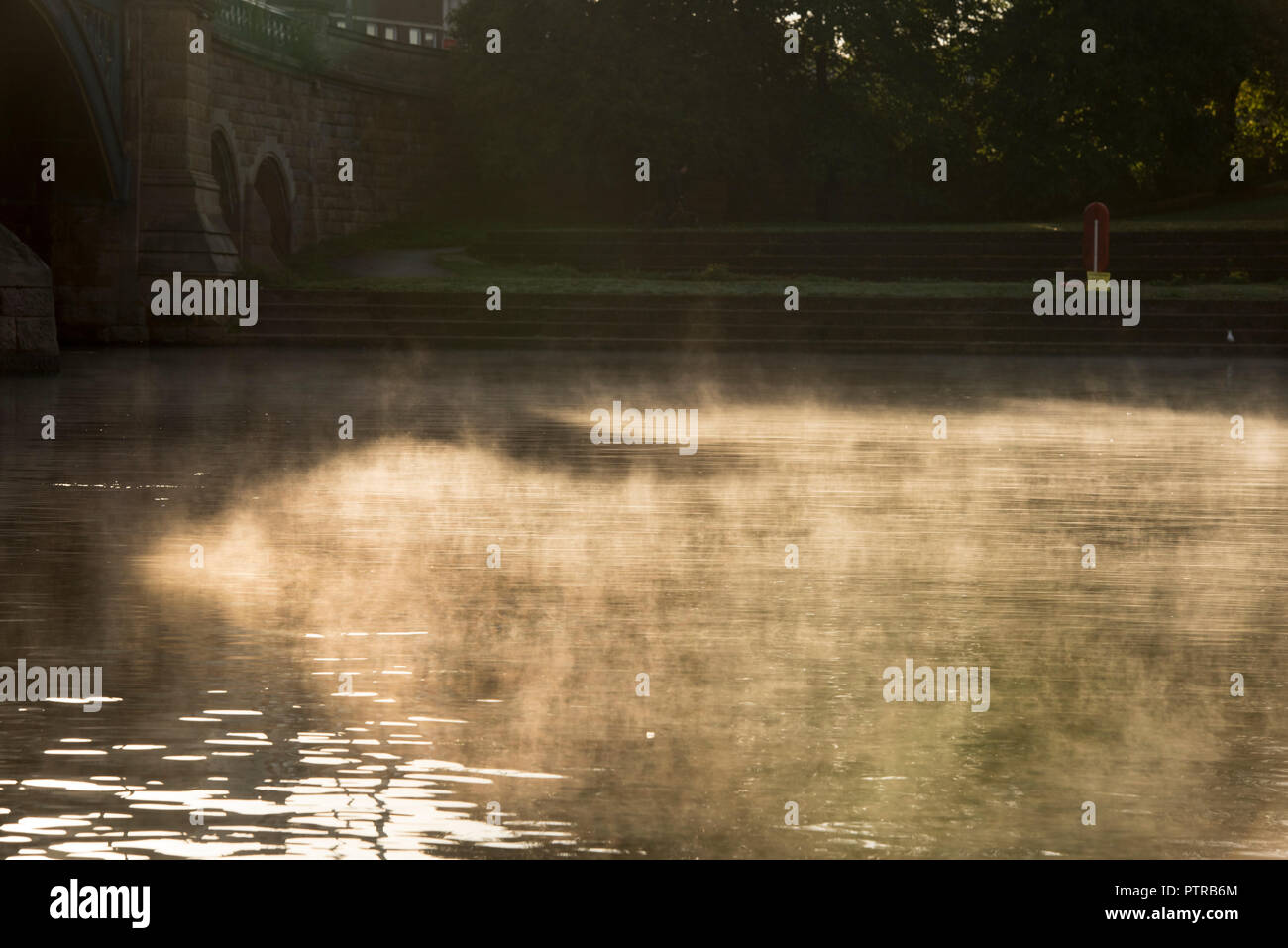Victoria Embankment in Nottingham, Nottinghamshire England UK Stock ...