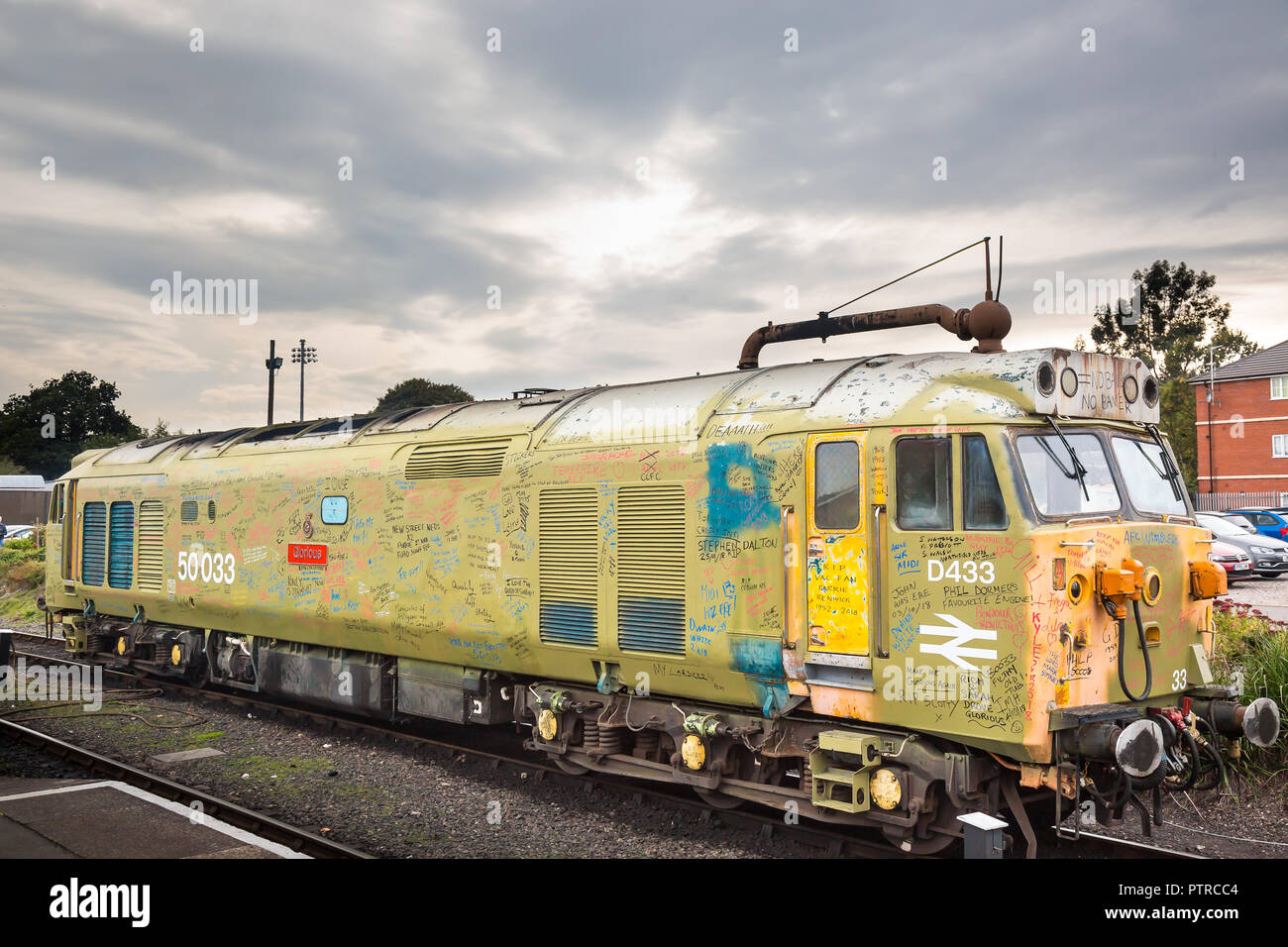 Class 50 diesel locomotive hi-res stock photography and images - Alamy