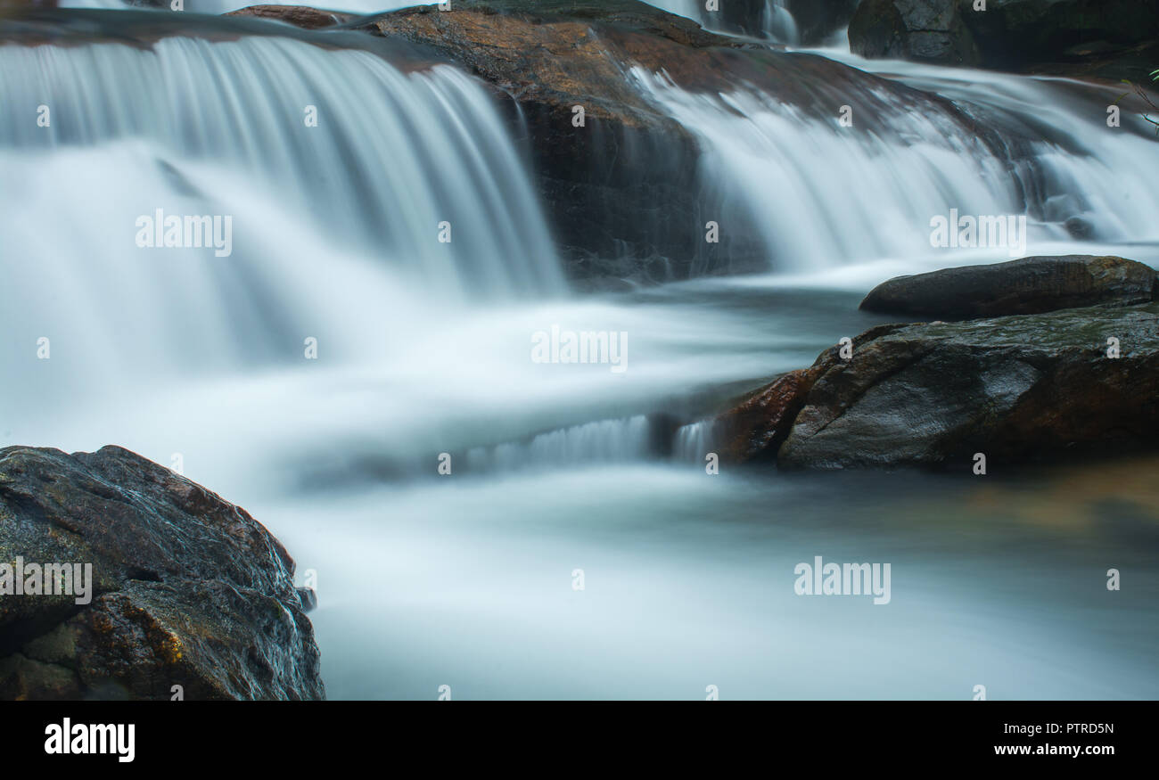 Beautiful Water Fall, Long Exposure Stock Photo - Alamy